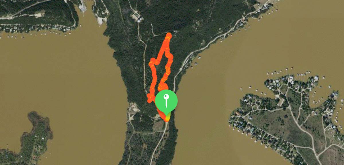 Hiking the Johnson Trail at Possum Kingdom Lake | Texas Outside